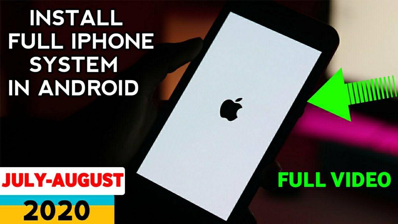 Real iPhone System Install On Android Complete 100% True Method || Any ...