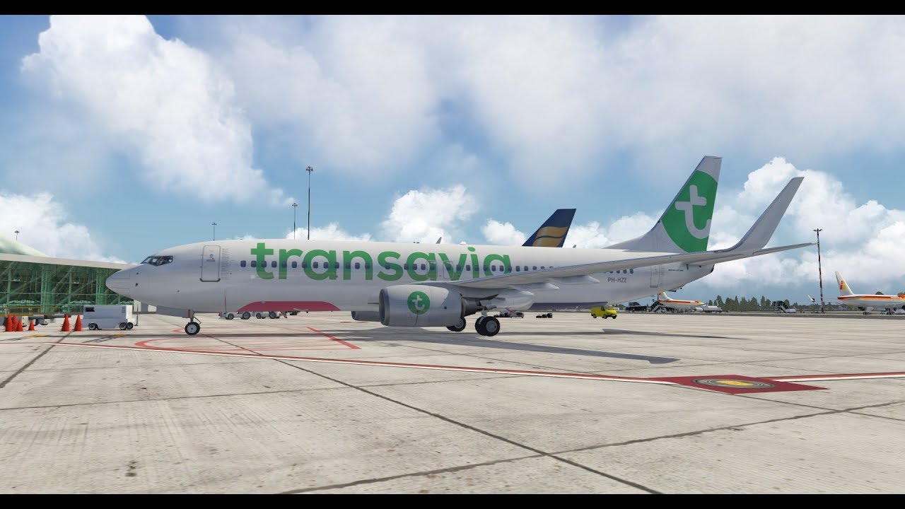 [X-Plane 11] Zibo B738 | Porto Madeira | Transavia France 3458 - YouTube
