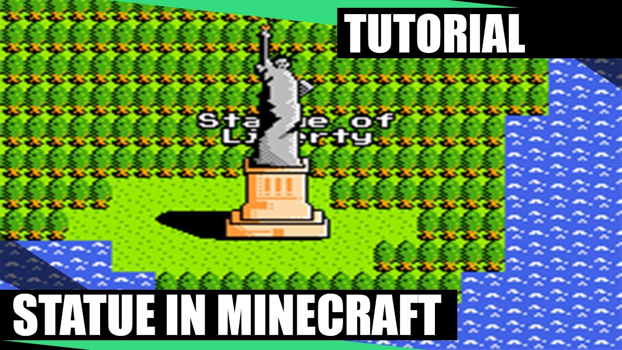 [!]STATUE IN MINECRAFT. EPIC HOW TO [🙌] - YouTube