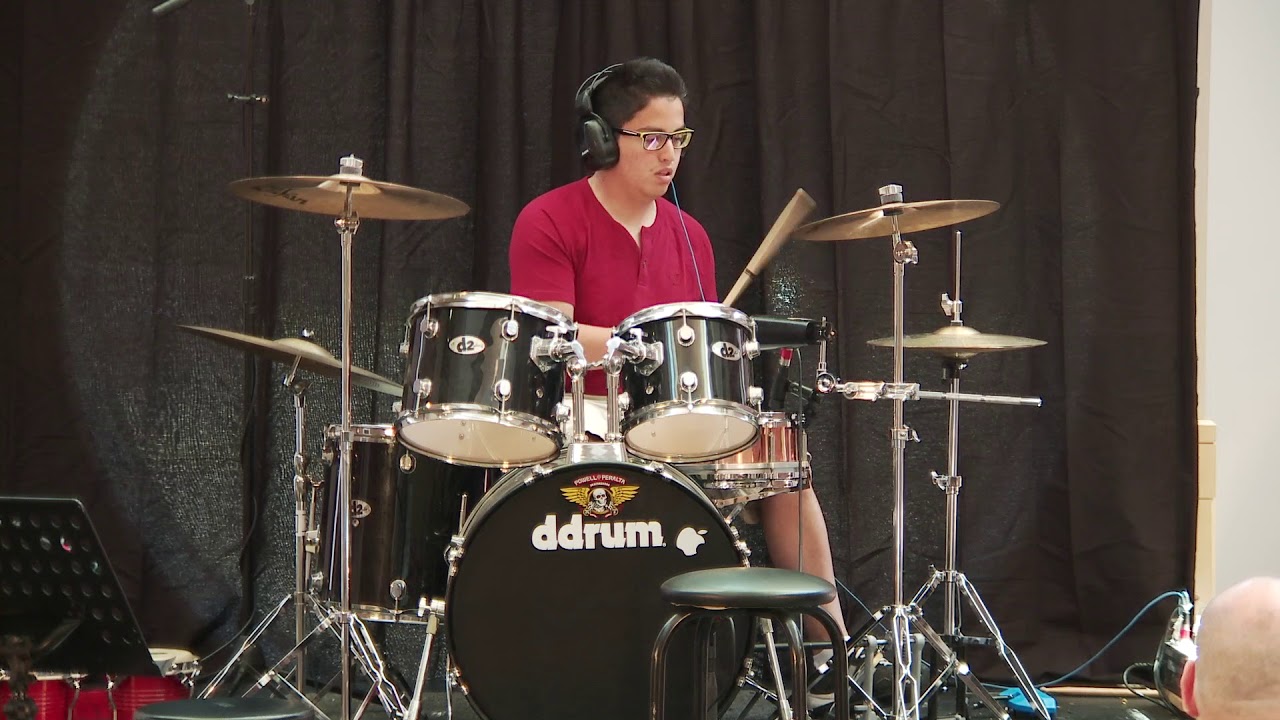 Nicholas DiTullio - Aerosmith "Walk this Way" Drums - YouTube