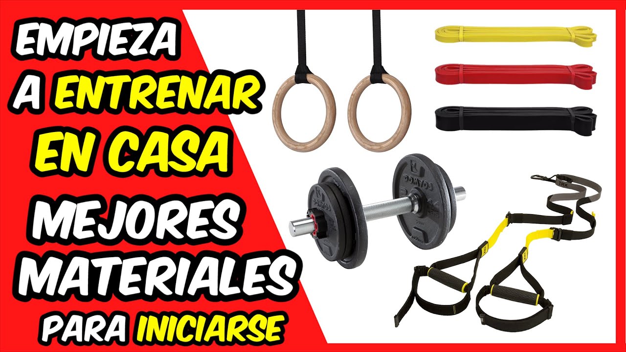 Entrenar en Casa TOP 3 Materiales RECOMENDABLES 💪 (Iniciación) - YouTube