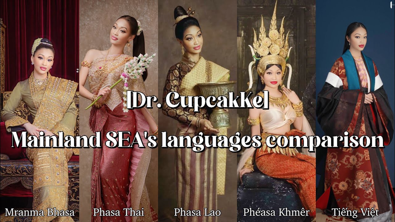 [CupcakKe] Languages Comparison: Mainland Southeast Asia - Burmese ...
