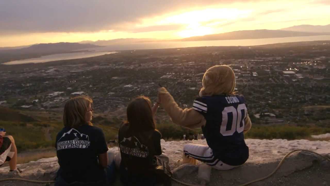 Lighting the Y: Views from Y Mountain - YouTube