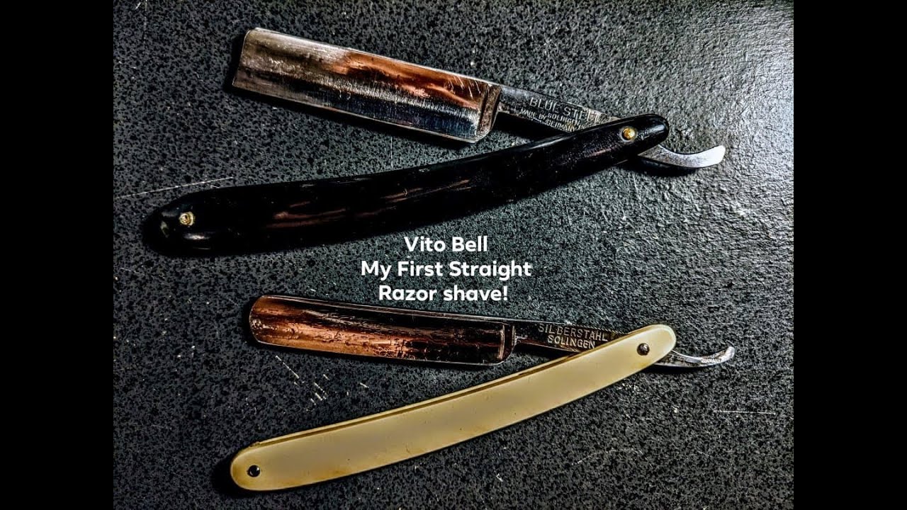 My First Straight Razor Shave: Solingen Blue Steel, Solingen ...