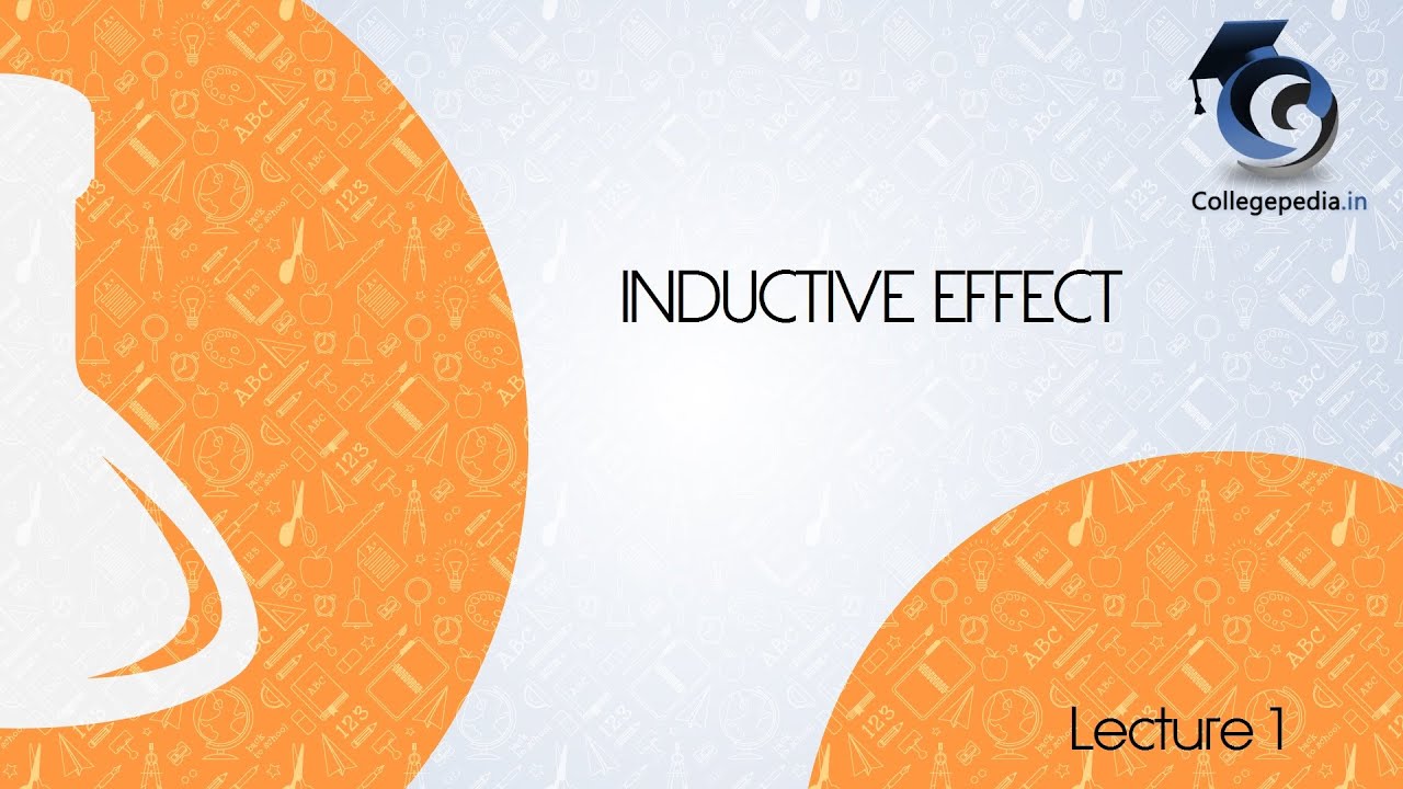 Inductive Effect - Lecture 1, Organic Chemistry IIT JEE - YouTube