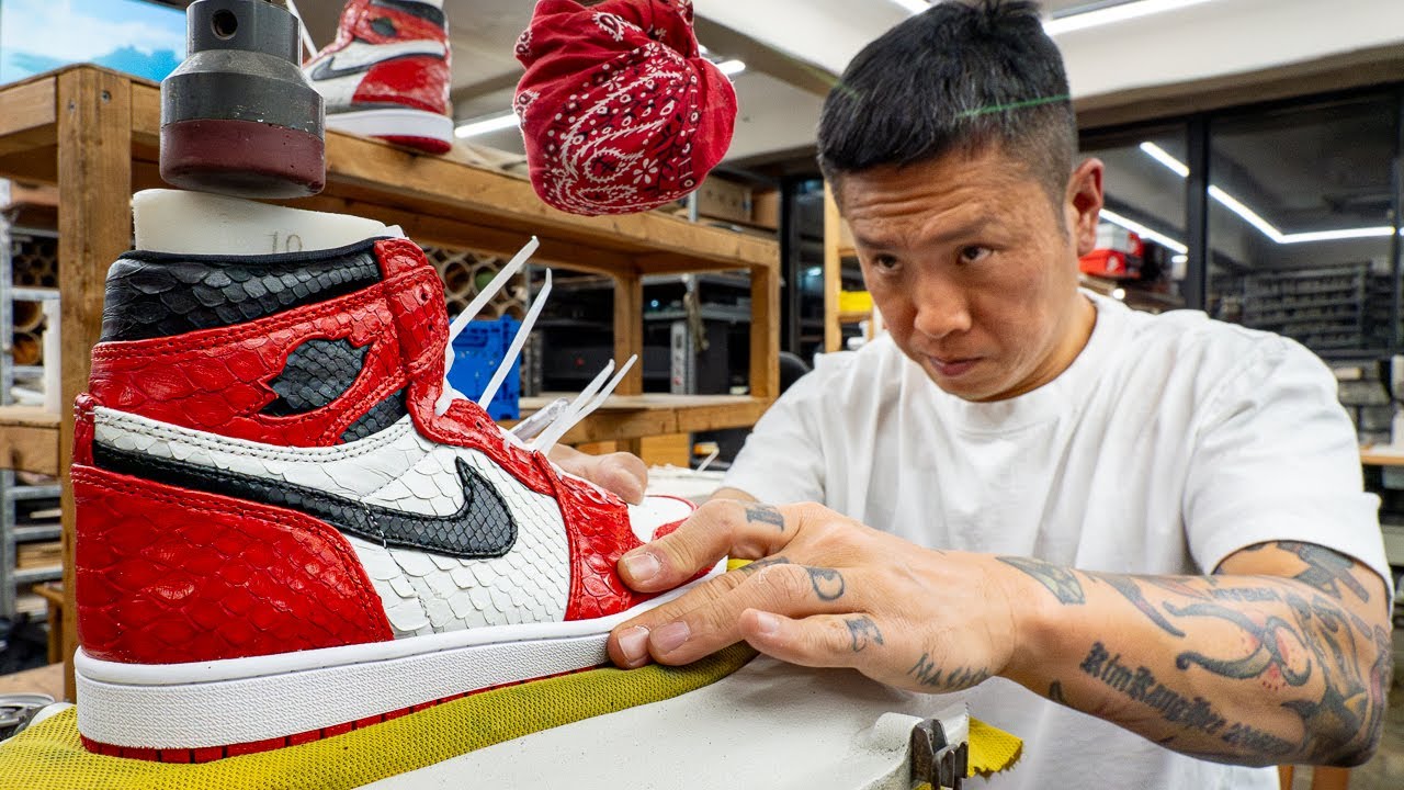 Turning Factory Made Shoes into Unique Custom Masterpieces! TOP 3 Shoe ...