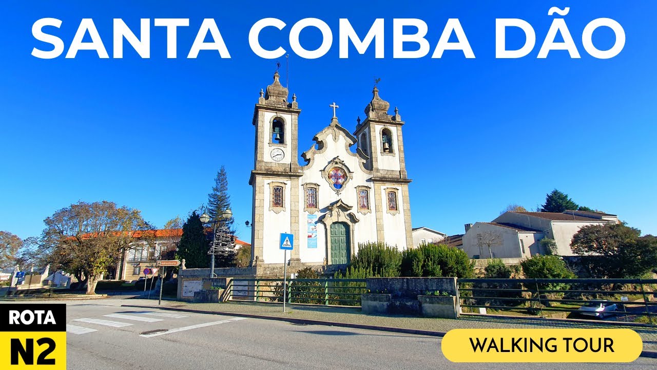 Santa Comba Dão - Walking Tour - YouTube