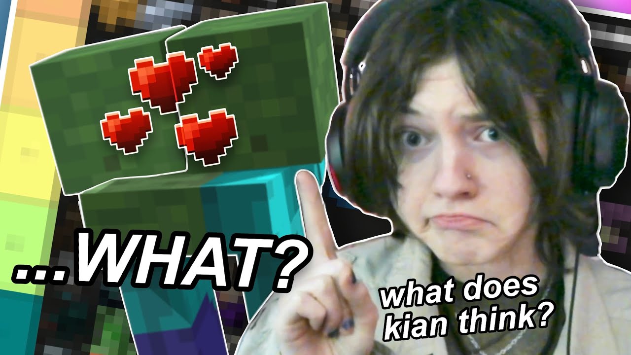 KIANKORE RANKS EVERY MINECRAFT MOB (2024) - YouTube