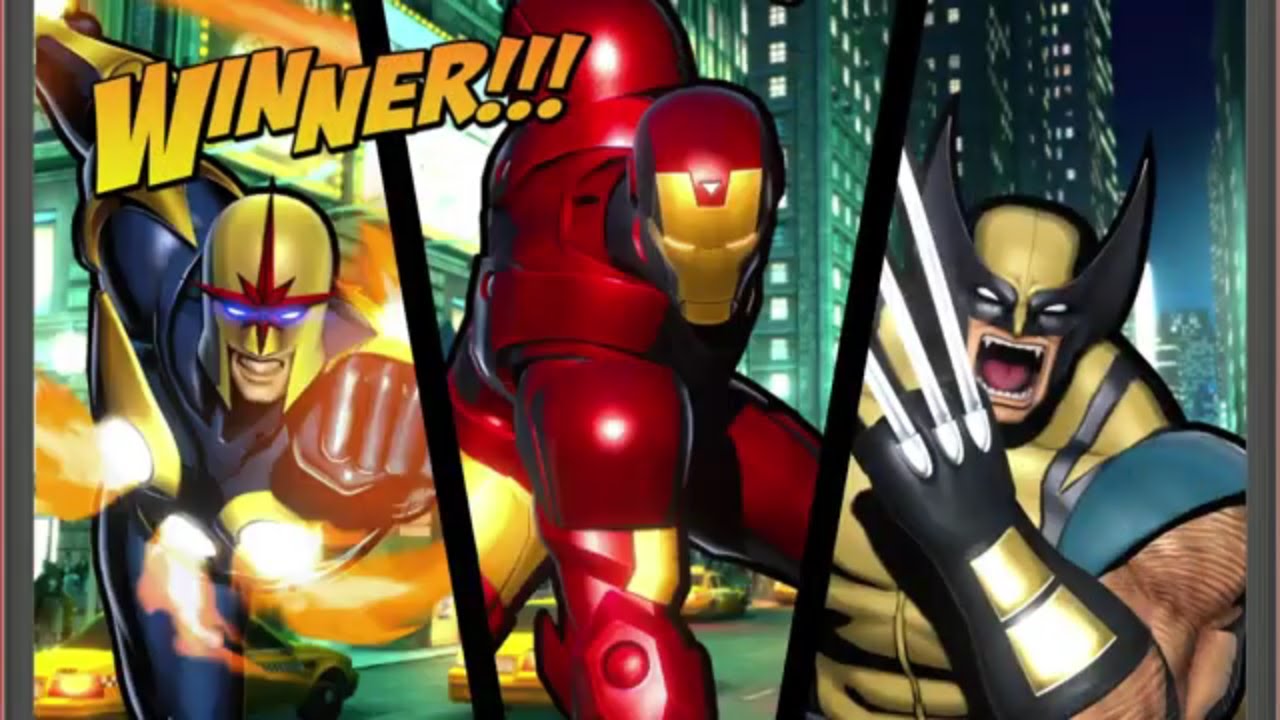 ULTIMATE MARVEL VS. CAPCOM 3 Ironman,Wolverine,Nova In Arcade Mode ...