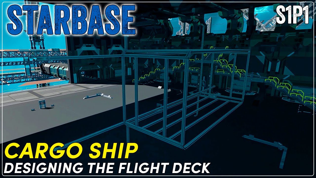 NEW CARGO SHIP DESIGN (Early Access) Starbase S1P1 - YouTube