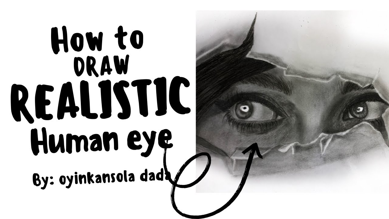 How to draw hyper realistic eye|step by step|for beginners - YouTube