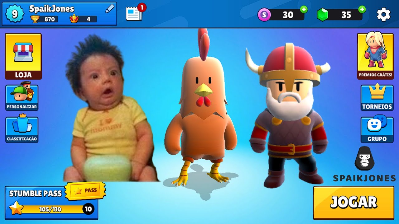 VIKING OR CHICKEN STUMBLE GUYS - YouTube