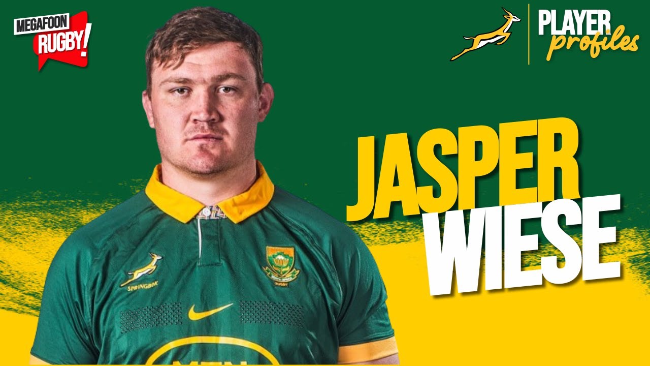 Jasper Wiese – The man in the Springbok No. 8 Jersey! | Springbok No. 8 ...