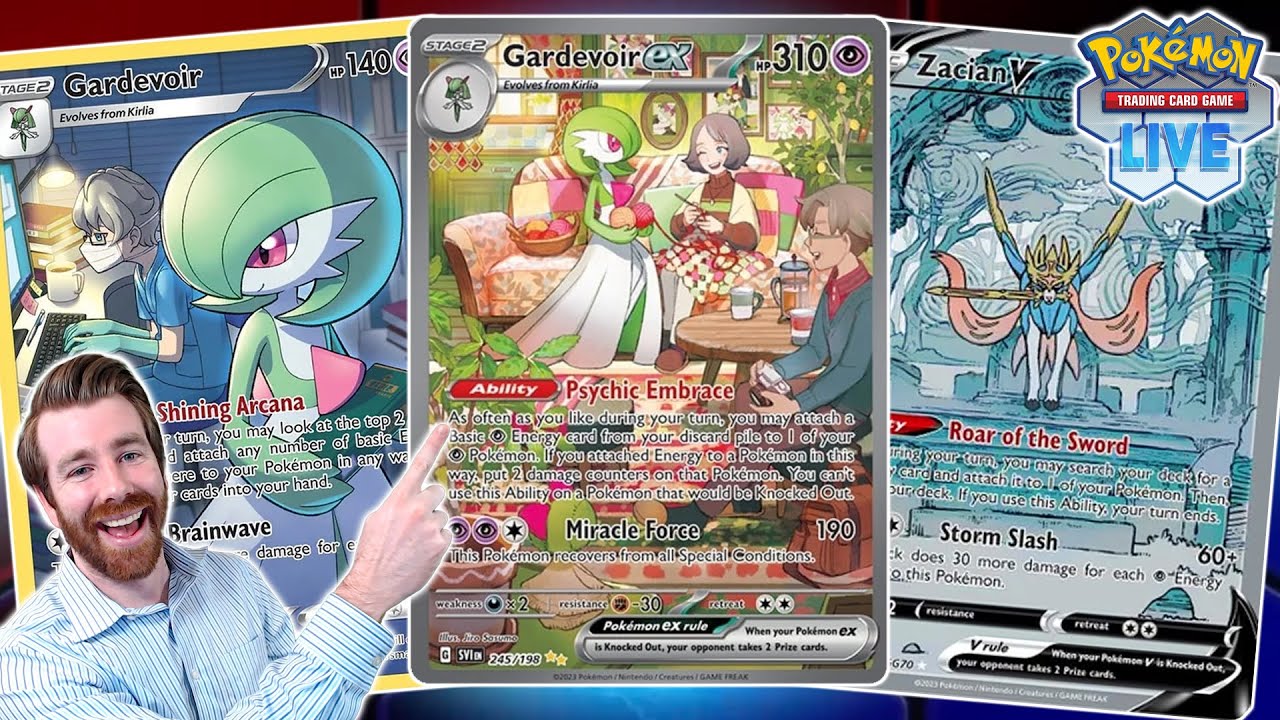 Pokemon TCG Live - Playing Gardevoir ex! - [Packs or Push Ups!?] - YouTube