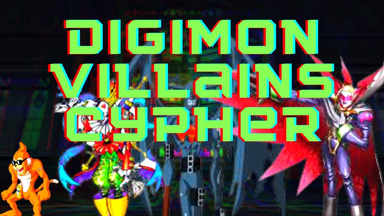 DIGIMON VILLAINS RAP CYPHER | Anskee Ft. Dedboii Kez, Genichris & More ...