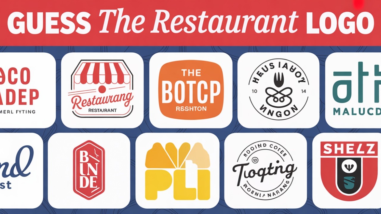 Can YOU Guess THESE Restaurant Logos? || HARDER THAN YOU THINK! - YouTube