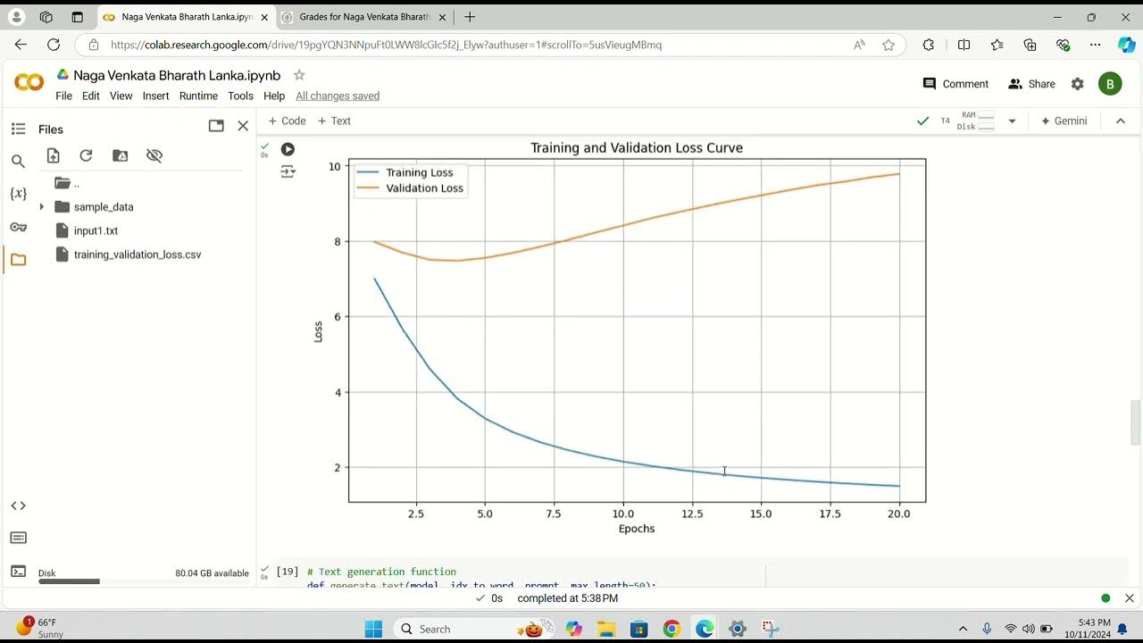 Neural Network Based Language Model for Next Token Prediction - YouTube
