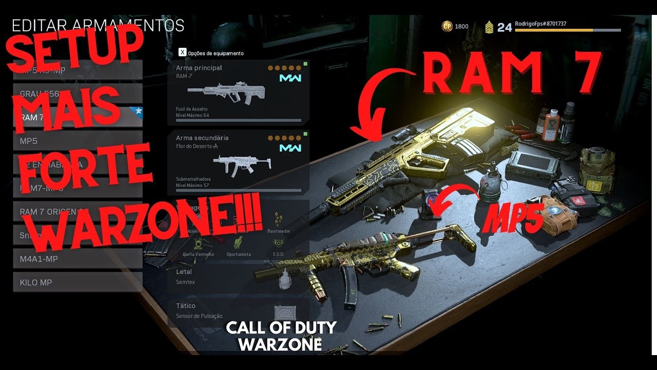 DICAS do Melhor Setup Pro Warzone!!! Call Of Duty Warzone - YouTube