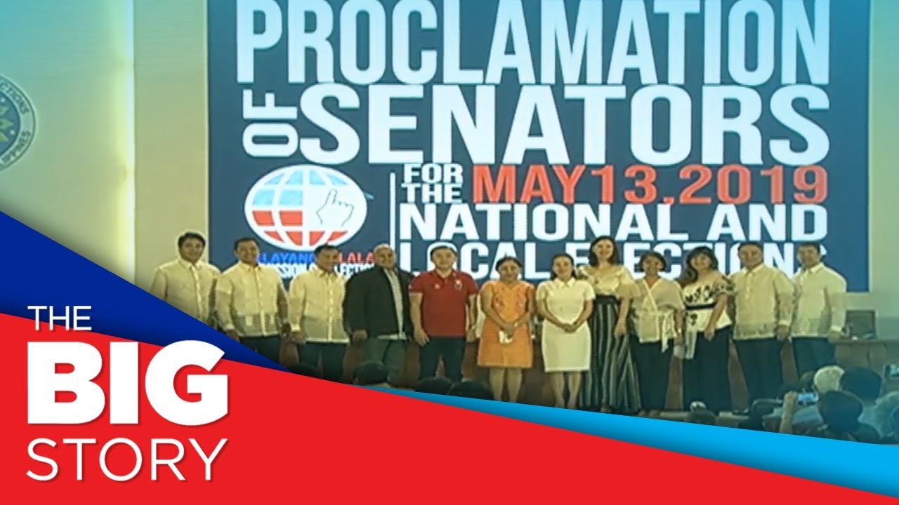 Comelec proclaims winning senators, party-lists in 2019 midterm polls ...