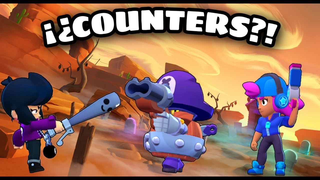 LOS COUNTERS EN BRAWL STARS! Parte #1 Luchadores y Apoyos - YouTube