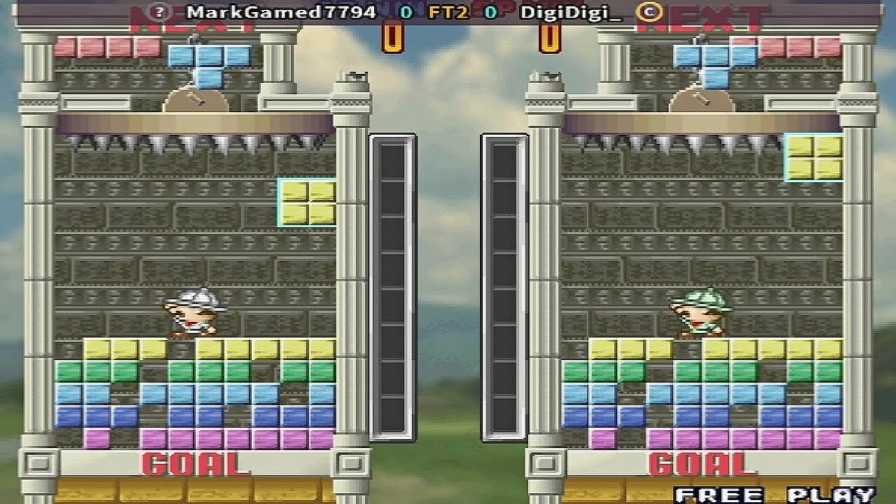 Tetris Plus 2 - MarkGamed7794 vs DigiDigi_ FT2 - YouTube