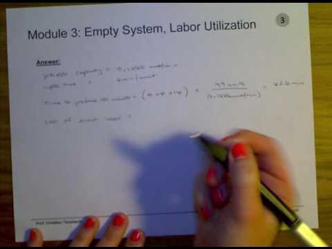Module 3 Empty System, Labor Utilization - YouTube