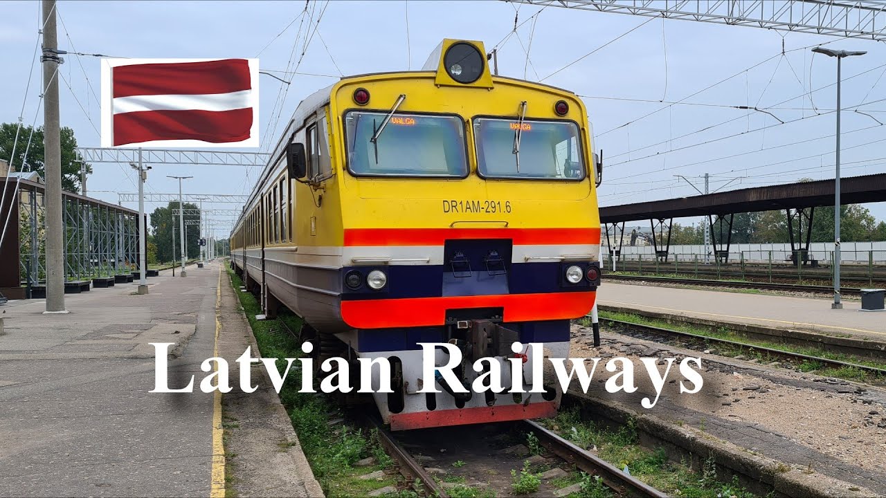 Train Riga - Valga from Latvia to Estonia / Latvian railways - YouTube