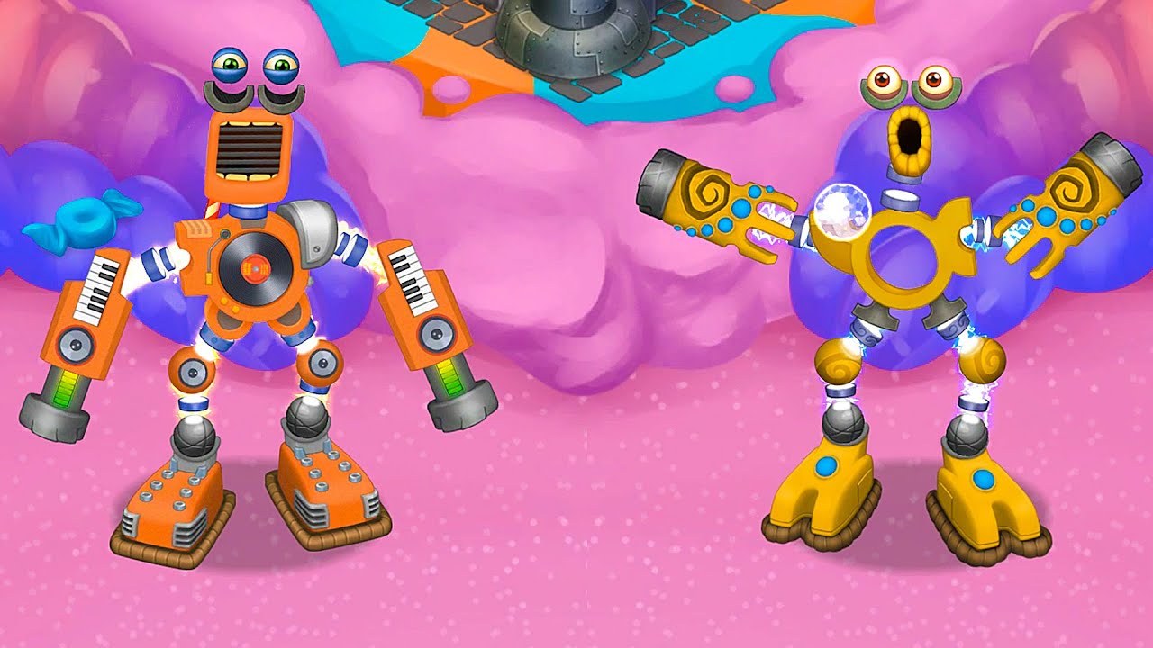 Rare Wubbox and Wubbox - Duet on Candy Island (My Singing Monsters: The ...