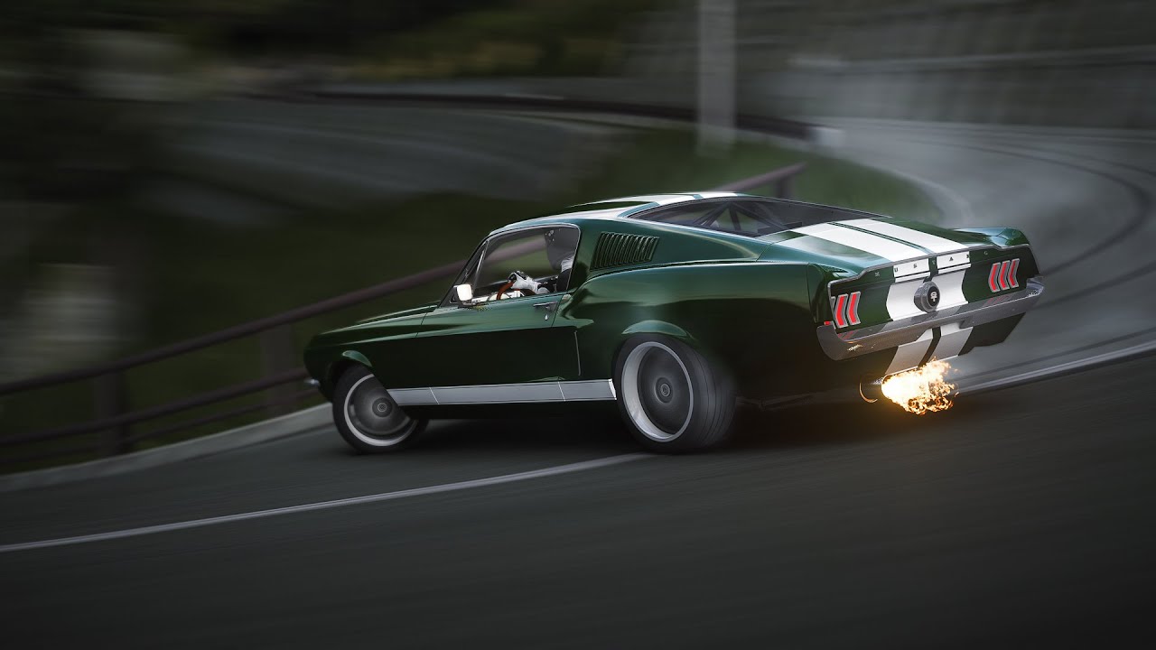 Drifting Sean's RB26 swapped 1967 Mustang (Tokyo Drift) on a Touge ...