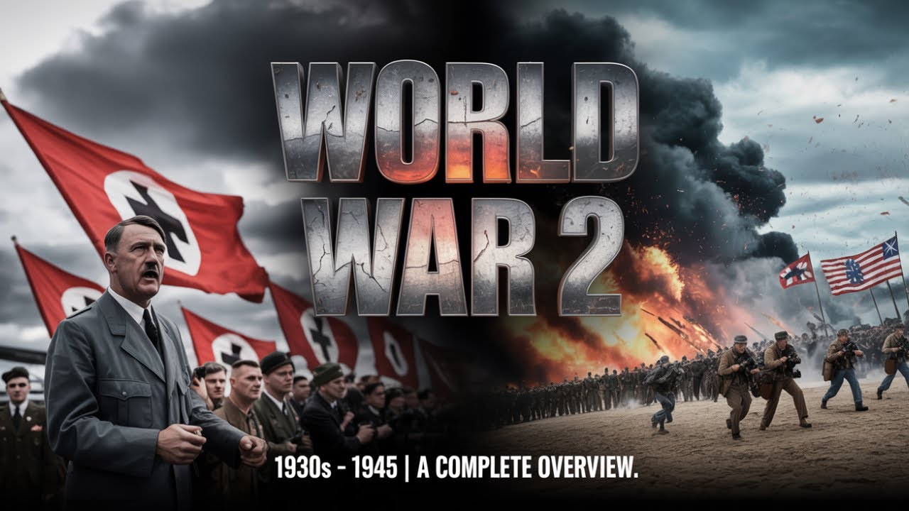 WORLD WAR 2 Full Movie (1930s - 1945) - A Complete Overview - YouTube