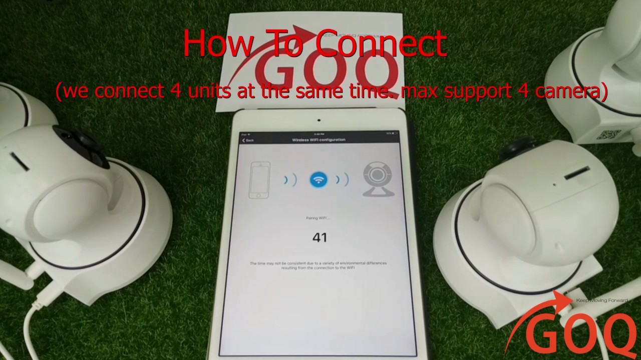 How To Connect - GOQ Q3 Wifi IP Cam 720P HD Security Camera - YouTube