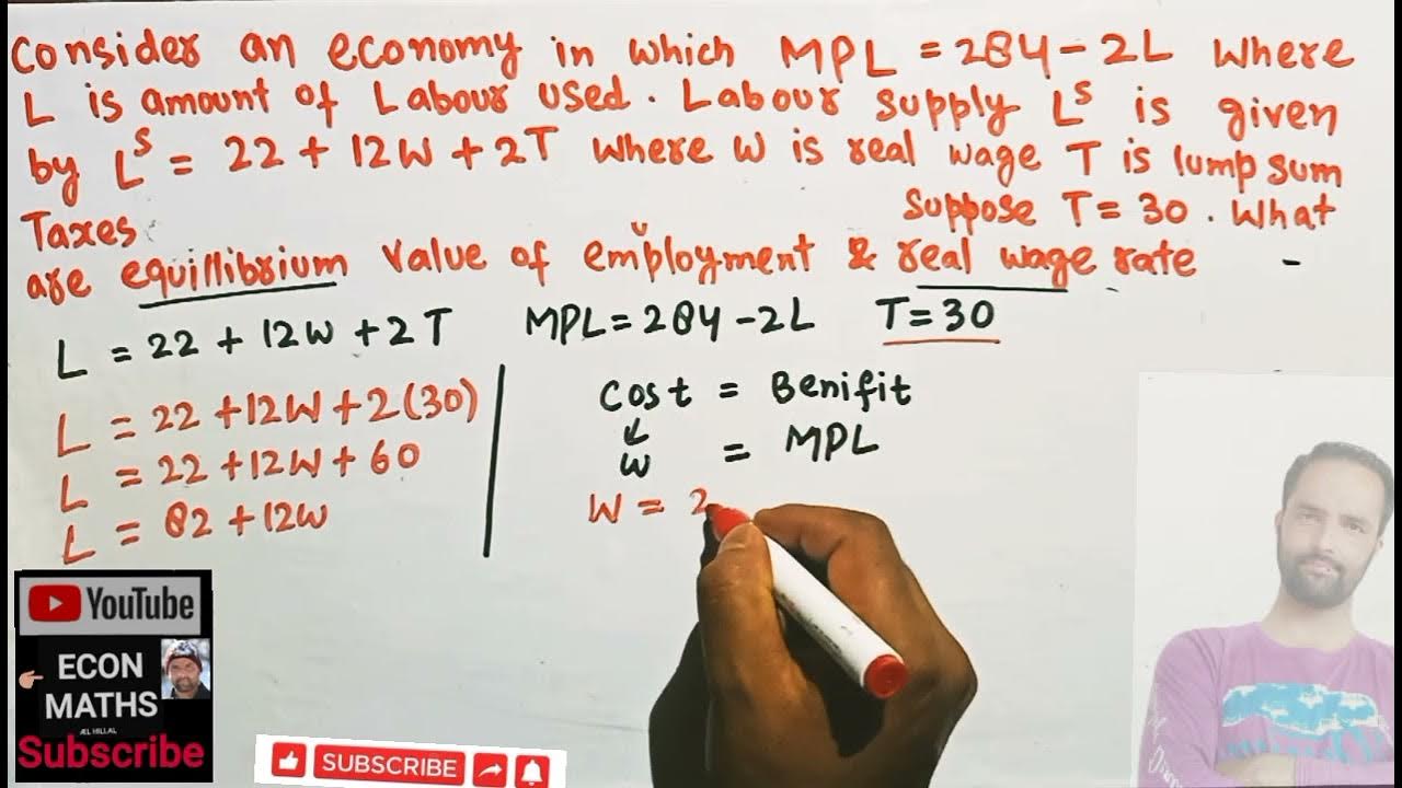 Equilibrium Wage Rate And Employment From Marginal Product Of Labour equilibrium-wage-rate-and-employment-from-marginal-product-of-labour