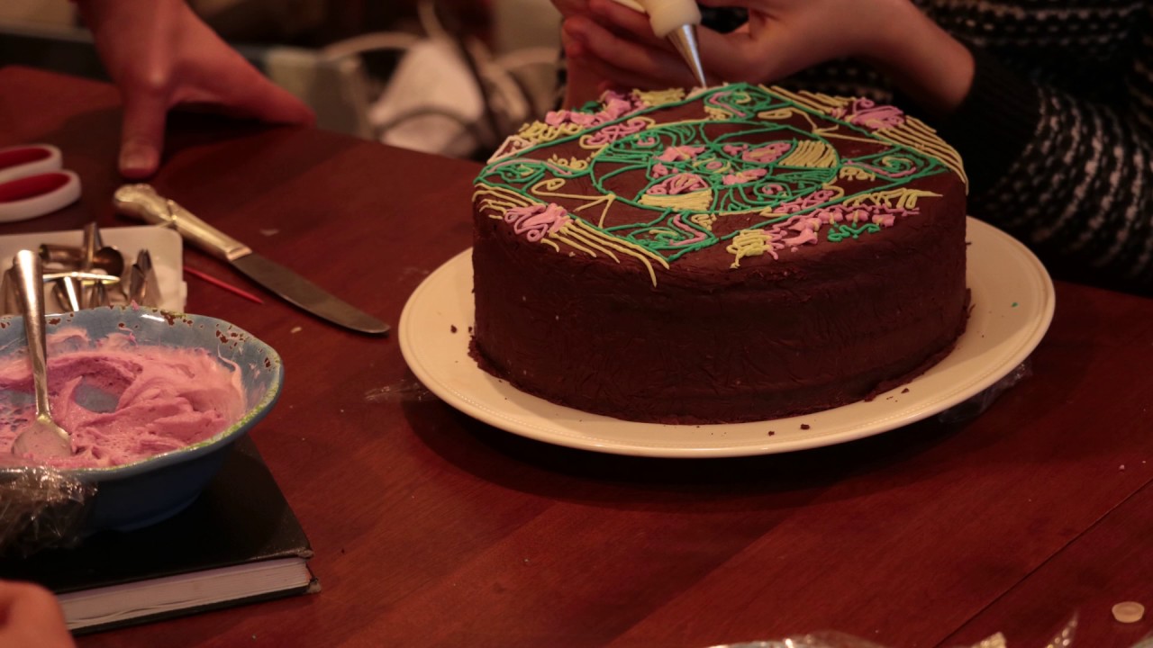 Cake Mandala Creation (Part 4) - YouTube