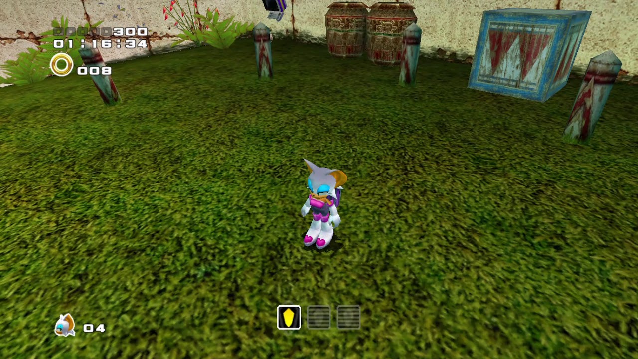 They Gave Rouge A Boobs Animation In Sonic Adventure 2 Youtube