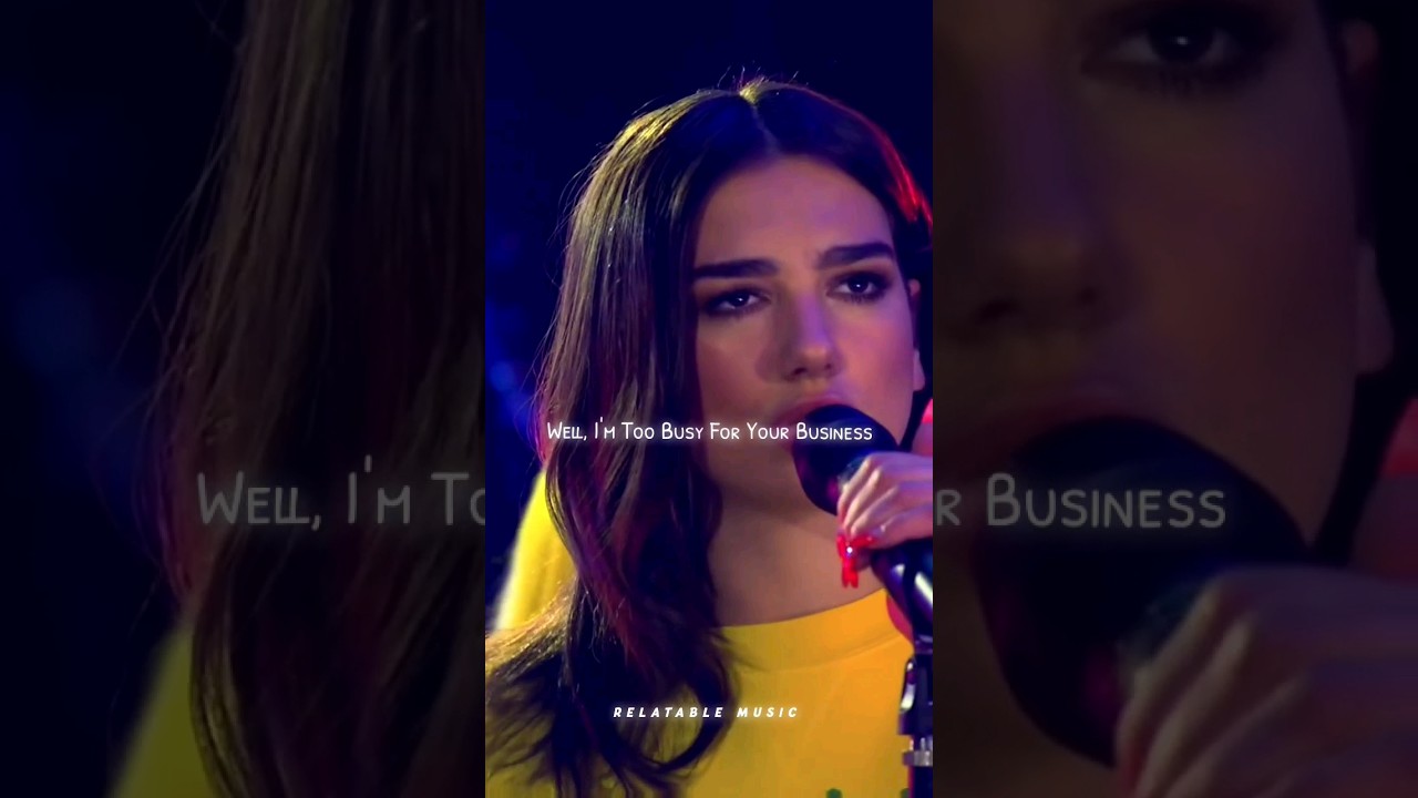 DUA Lipa - Idgf - YouTube