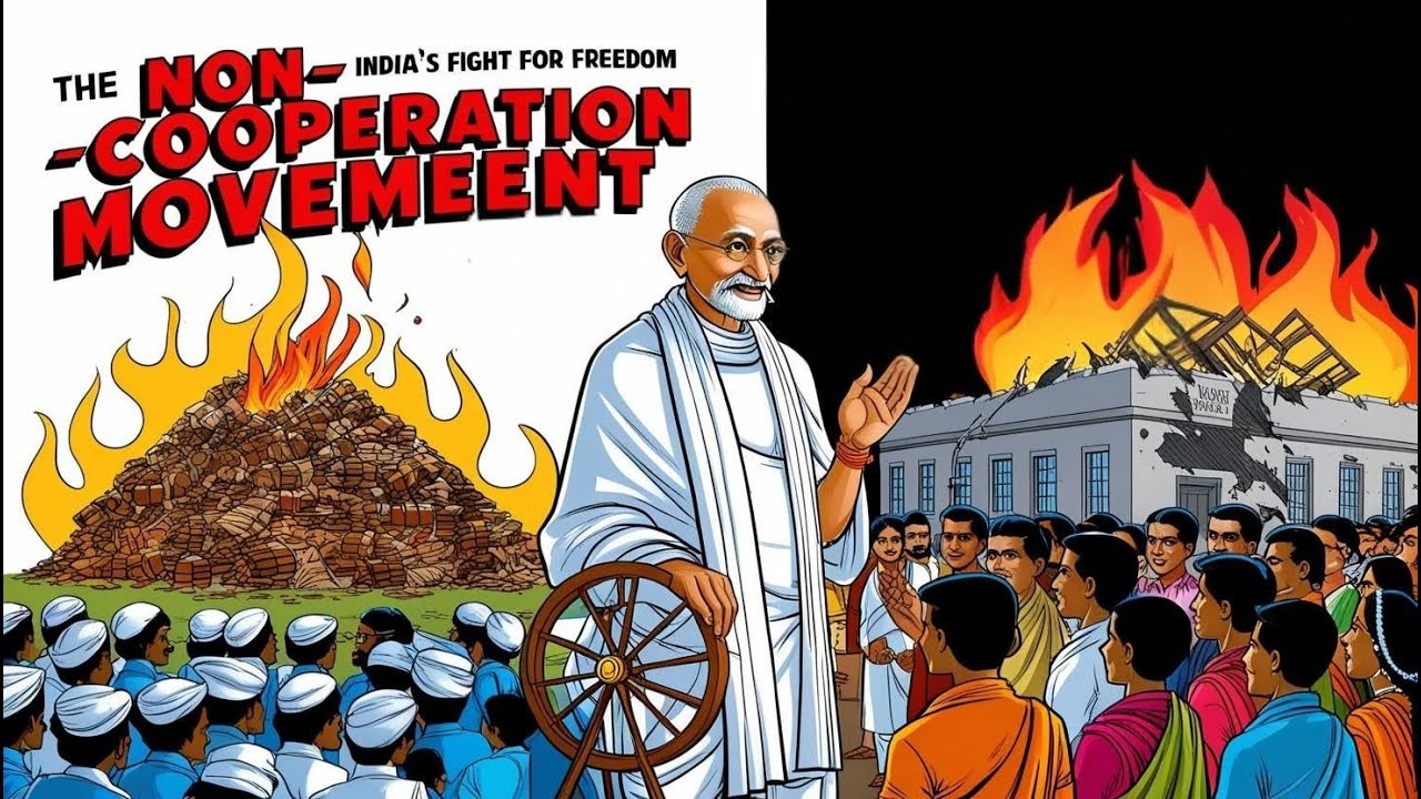 Non cooperation movement 1920| Digital comic| O'levels Pakistan studies ...
