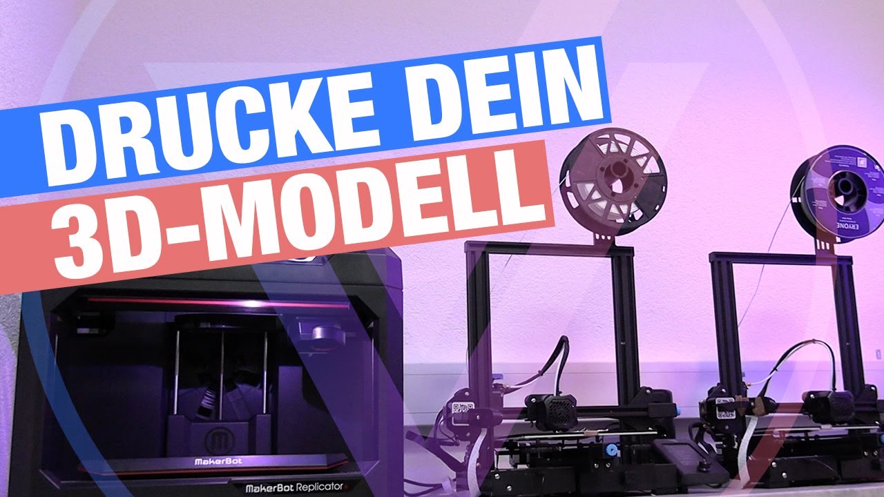 3D Drucker Tutorial – Drucke Deinen Prototypen - YouTube