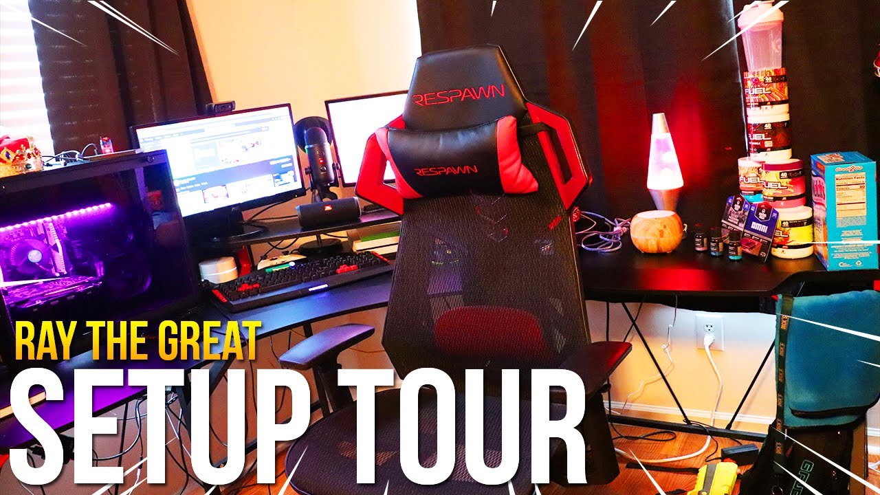 My Affordable Gaming Setup Tour 2020 | Ray The Great - YouTube
