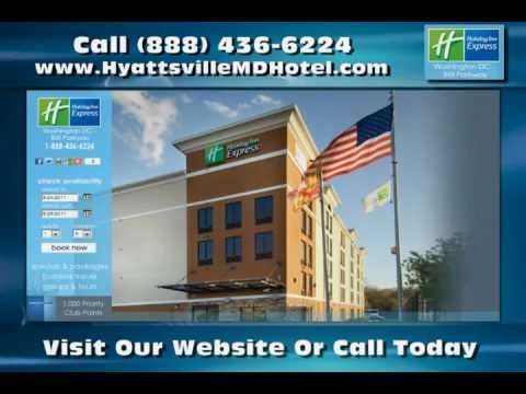 Hotel in Hyattsville MD - Holiday Inn Express Washington DC - YouTube