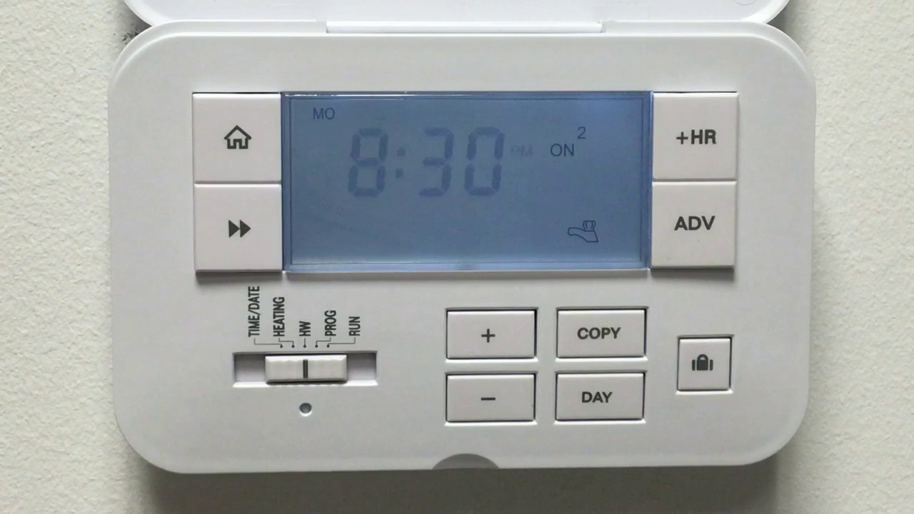 ESi Controls ES3247B 3 Channel Programmer: how to set your hot water ...