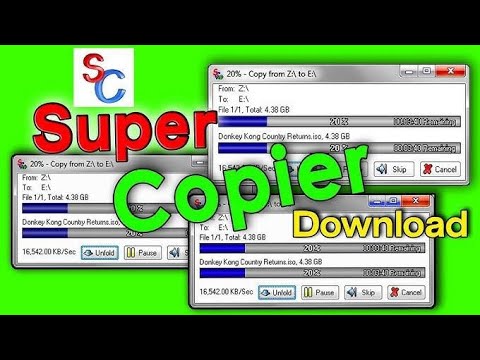 How to Install Super Copier on Windows 10 - YouTube