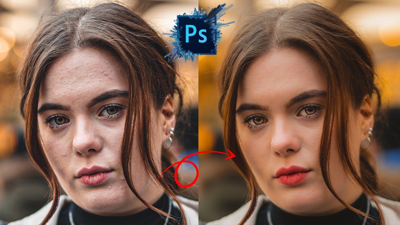 How to skin retouch / girl skin retouch in Photoshop| Smooth face - YouTube