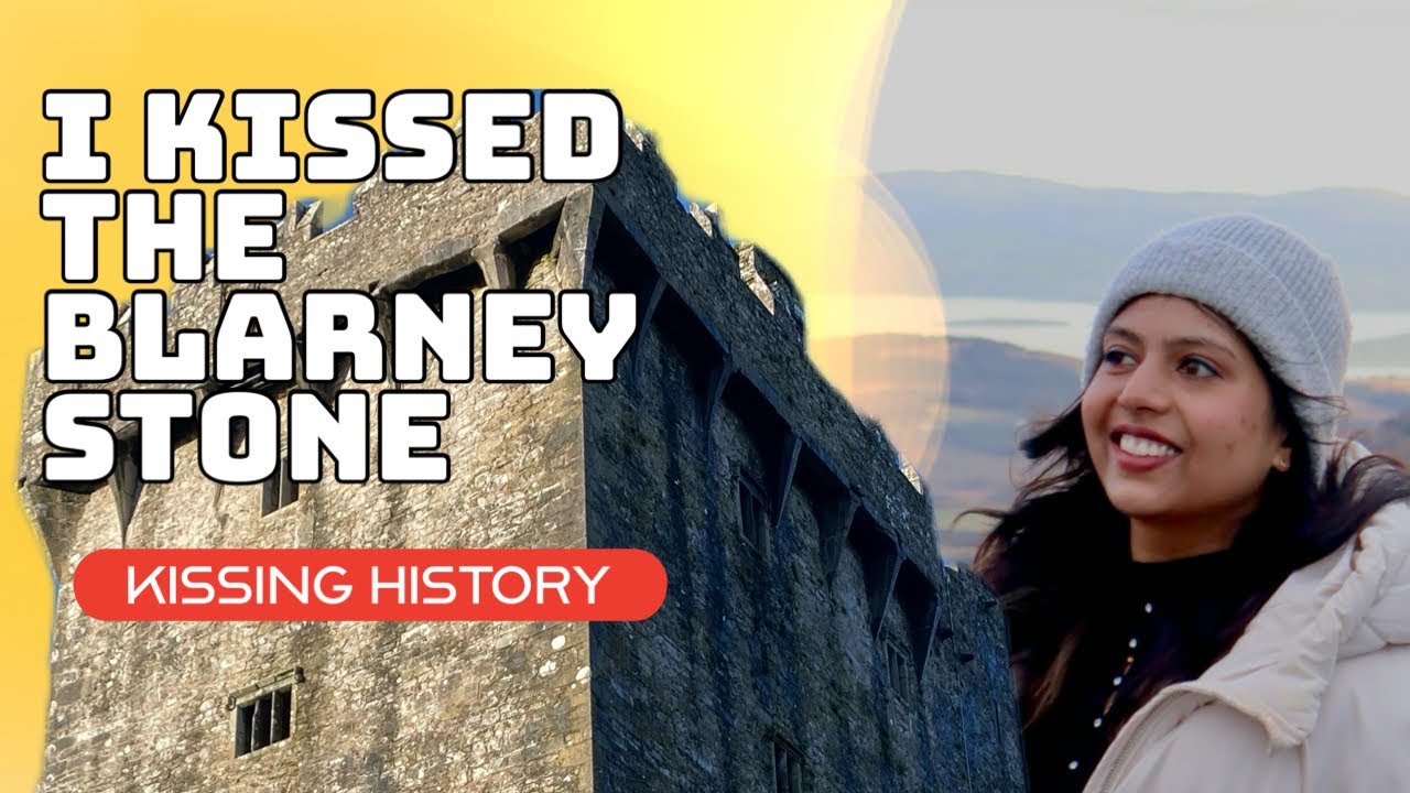 Kissing the blarney stone: Did I get the gift of gab!! #blarneystone # ...