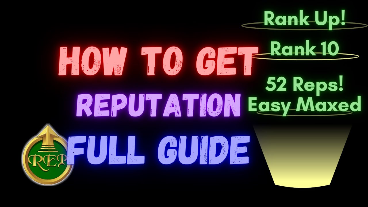 AQW How to get Rep Guide - YouTube
