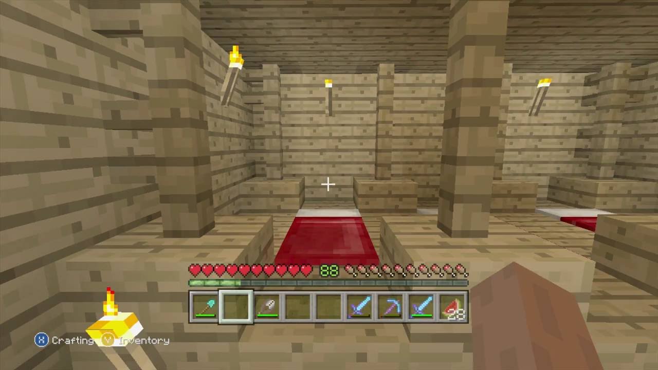 Minecraft Xbox 360 New Sleep Animation In Tu 43 Youtube
