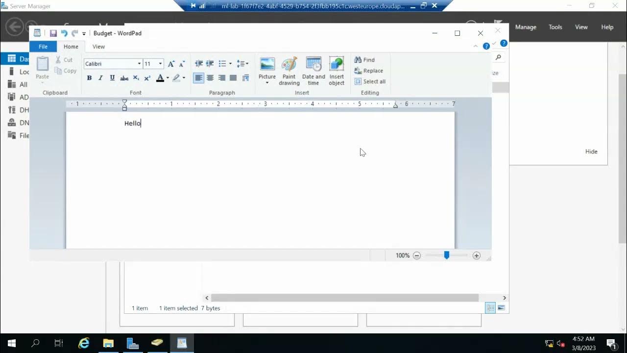 Lab9 Configuring File and Share Access - YouTube
