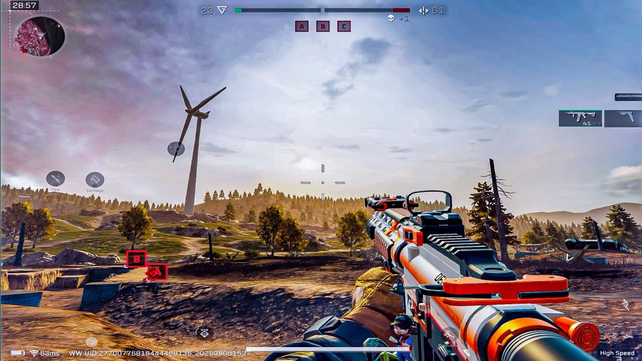 Delta Force Mobile new Mod Smooth 60fps Gameplay - YouTube