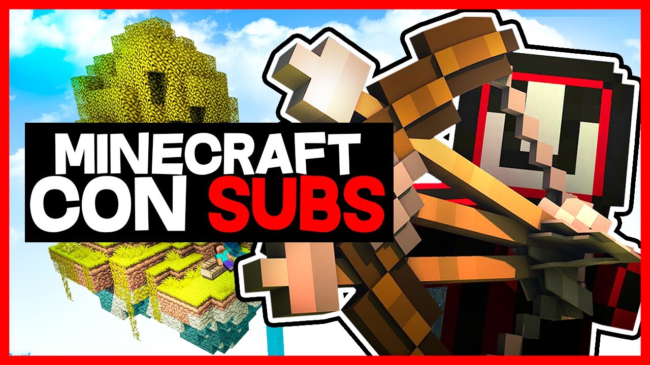 JUGANDO MINECRAFT PVP con SUBS 🔴 - YouTube