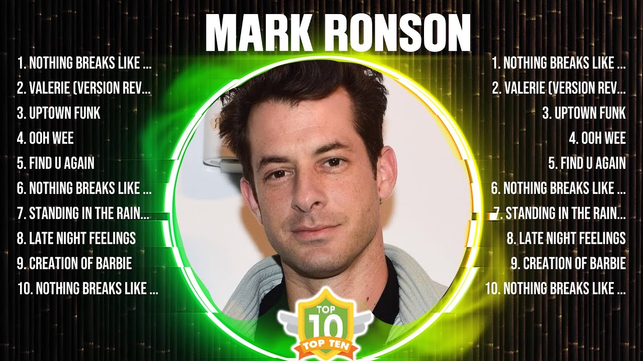 Mark Ronson The Best Music Of All Time ️ Full Album ️ Top 10 Hits ...