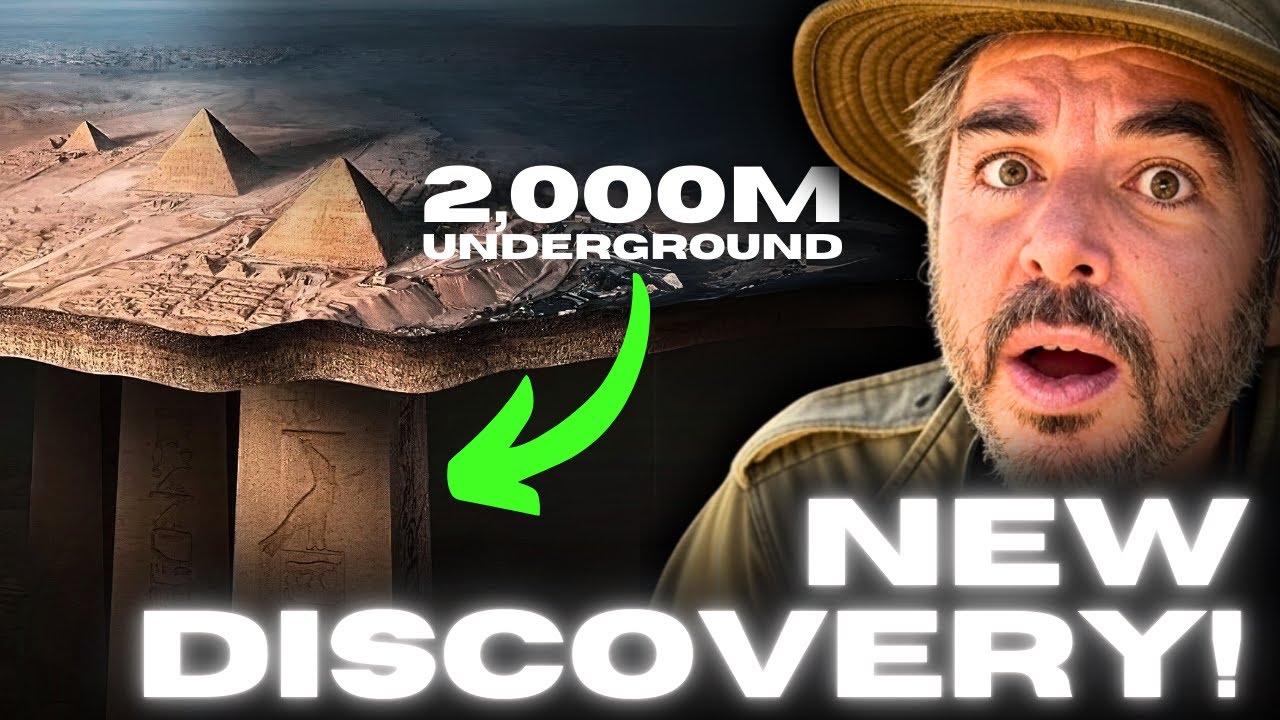 Giant Structures Found UNDER the Great Pyramids of Giza! (this ...